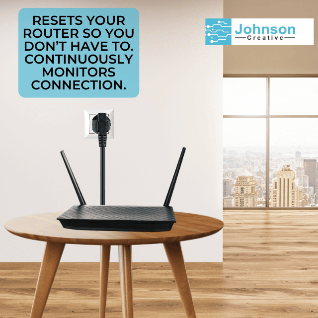 EU Keep Connect | Automatic Router Reboot - Johnson-Creative